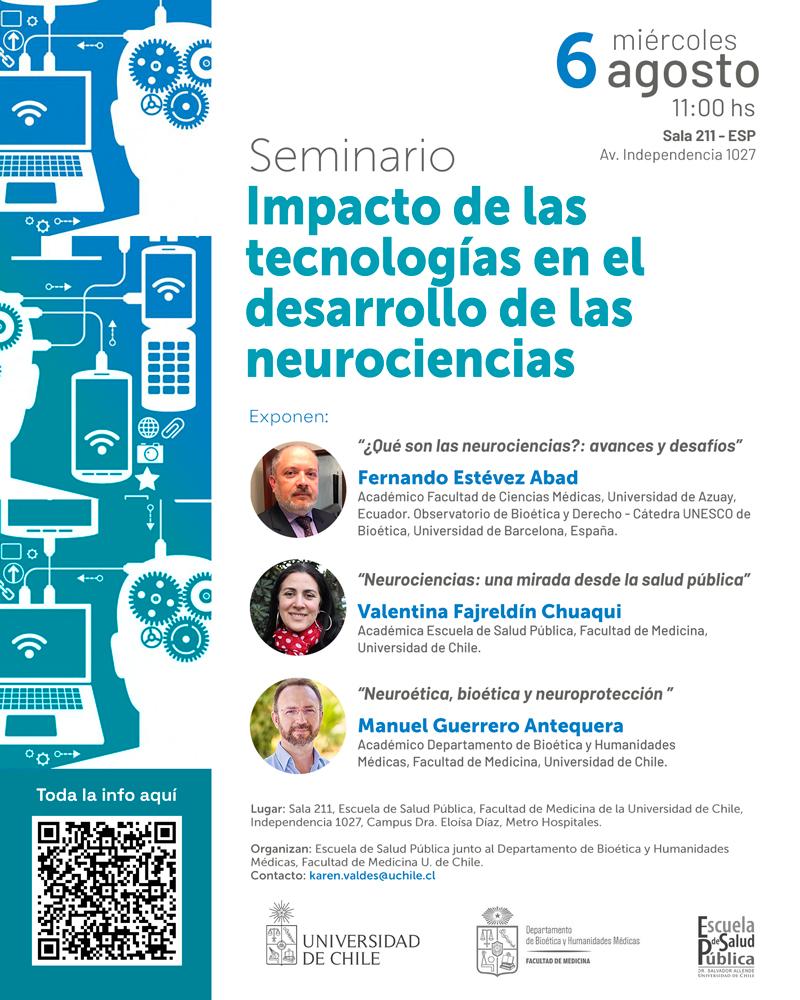Seminario Impacto de las tecnologías en el desarrollo de las neurociencias: ¿en qué estamos ...