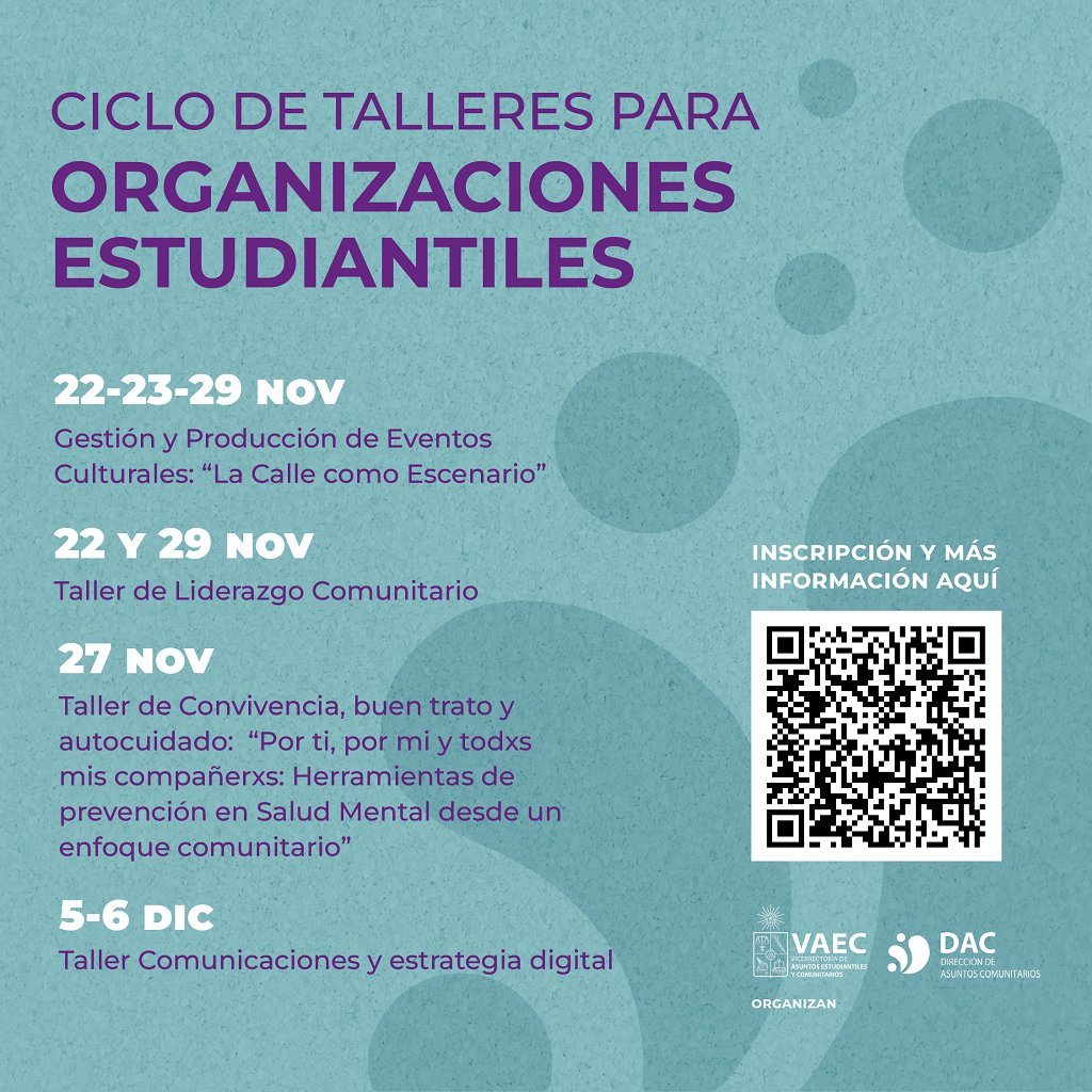 Culmina ciclo de talleres para organizaciones estudiantiles construido ...